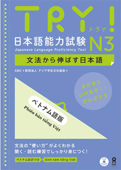 Download Try N3! Phiên bản tiếng Việt - TRY! 日本語能力試験 N3 文法から伸ばす日本語 & 語彙 ...